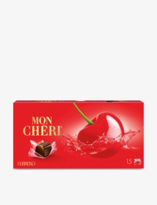 FERRERO - Mon Cheri dark chocolate cherry liqueurs 157g | Selfridges.com