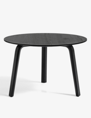 HAY - Bella circular wooden coffee table 60cm x 39cm | Selfridges.com