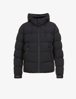 MACKAGE - Samuel brand-print shell-down hooded jacket | Selfridges.com
