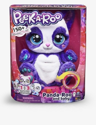 PEEK-A-ROO - Panda-Roo and Baby interactive soft toy | Selfridges.com