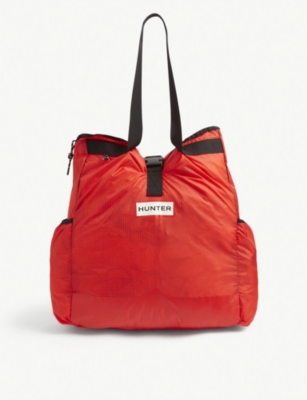 HUNTER - Ripstop branded shell tote bag | Selfridges.com