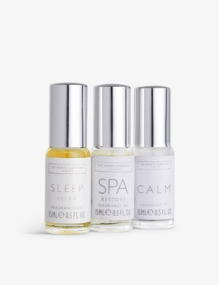 THE WHITE COMPANY - Wellness fragrance oil set of three | Selfridges.com