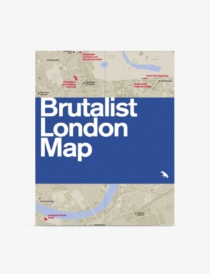 BLUE CROW MAPS - Brutalist London map | Selfridges.com