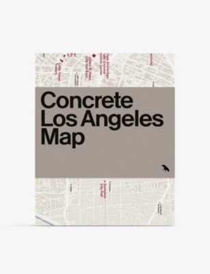 BLUE CROW MAPS - Concrete Los Angeles fold-out map | Selfridges.com