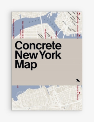BLUE CROW MAPS - Concrete Seoul fold-out map | Selfridges.com