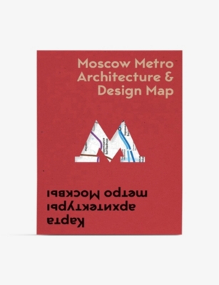 BLUE CROW MAPS - Moscow Metro Architecture & Design map | Selfridges.com