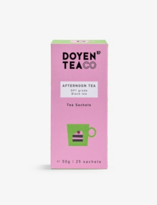 DOYEN TEA CO - Doyen Tea Co. Afternoon Tea teabags box of 25 50g ...