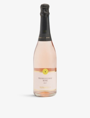 SELFRIDGES SELECTION - Prosecco rosé logo-embossed personalised wine ...