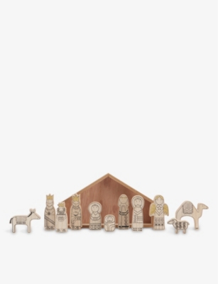 CHRISTMAS - Nativity wooden decoration | Selfridges.com