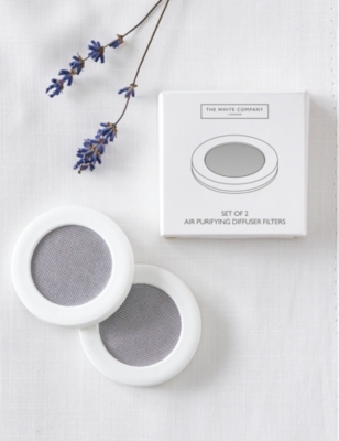 THE WHITE COMPANY - Portable air-purifying diffuser filters set of two ...