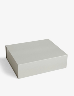 HAY - Rectangular stackable cardboard box 34.5cm x 41.5cm | Selfridges.com