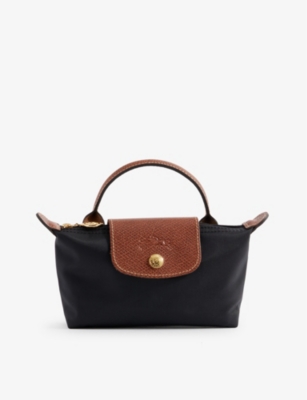 LONGCHAMP - Le Pliage brand-embroidered recycled-nylon make-up bag ...