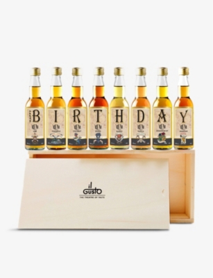 IL GUSTO - Happy Birthday rum miniatures tasting gift set | Selfridges.com