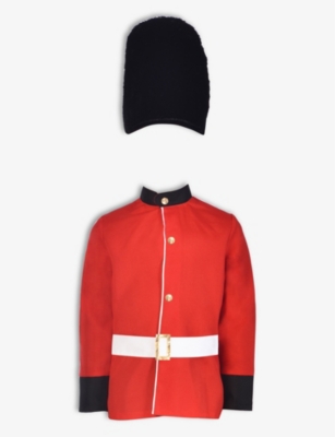 DRESS UP - Royal Guard button-embellished woven costume 8-10 years ...