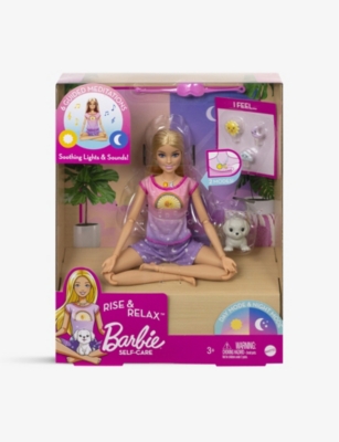 BARBIE - Self-Care Rise and Relax Meditation Doll | Selfridges.com