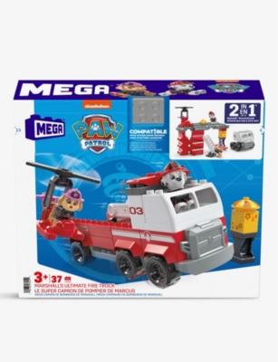 MEGA BLOKS - Paw Patrol Marshall's Ultimate Firetruck playset ...