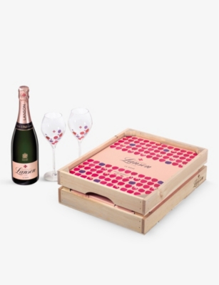 LANSON - Le Rosé Fruit Market rosé champagne gift set | Selfridges.com