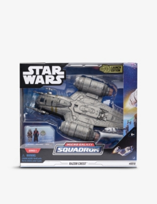STAR WARS - Micro Galaxy Squadron Razor Crest Starship Class playset ...