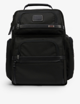 TUMI - Logo-patch woven backpack | Selfridges.com