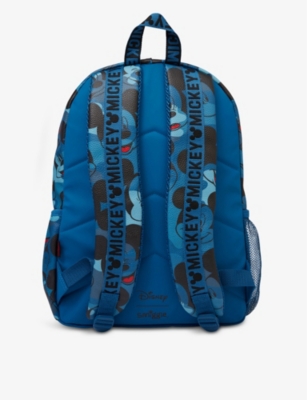 Smiggle Girls Camouflage Kids X Disney Micky Mouse Woven Backpack ...