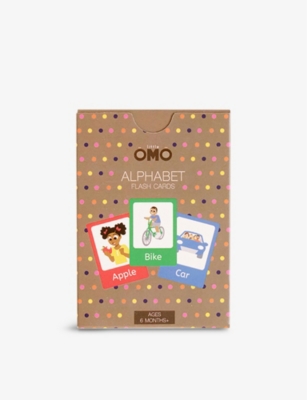 LITTLE OMO - Alphabet paper flashcards set of 26 | Selfridges.com