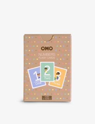 LITTLE OMO - Numbers paper flashcards set of 25 | Selfridges.com