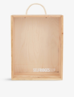 SELFRIDGES SELECTION - Wood and acrylic hamper box | Selfridges.com