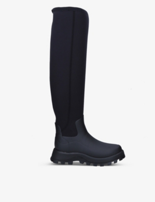 HUNTER - City Explorer Tall rubber and neoprene boots | Selfridges.com