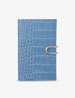 SMYTHSON - Mara Panama crocodile-embossed leather 2023 diary with ...