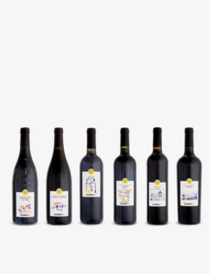 SELFRIDGES SELECTION - Red wine mixed selection case of six ...