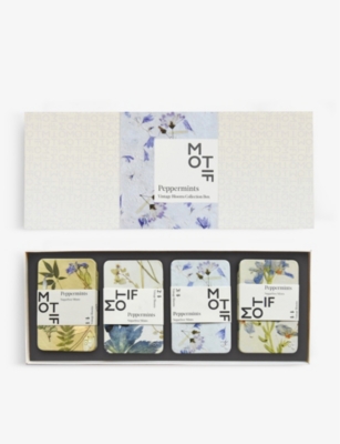 MOTIF - Motif Vintage Blooms sugar-free mints pack of four tins ...