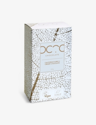 OCTO CHOCOLATES - OCTO plum-coated organic chocolate bites 200g ...