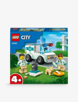 LEGO - LEGO® City 60382 Vet Van Rescue playset | Selfridges.com