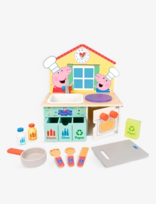 PEPPA PIG - Tabletop Kitchen wooden playset | Selfridges.com