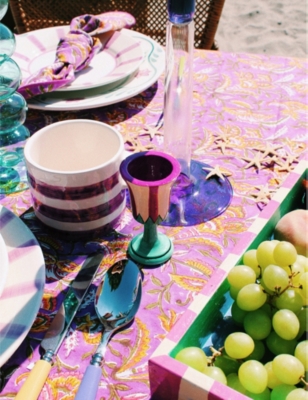 Anna + Nina Tulip Striped Papier Maché Egg Cup | ModeSens