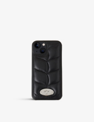 MULBERRY - Softie quilted leather iPhone 13 case | Selfridges.com