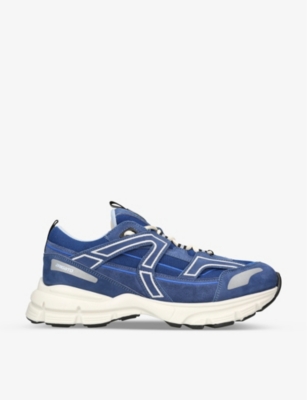 AXEL ARIGATO - Marathon R-Trail 50/50 leather-blend trainers ...