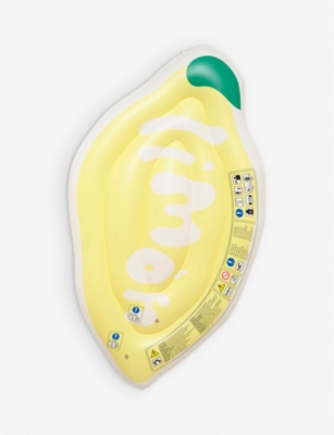 SUNNYLIFE - Luxe lemon-shaped inflatable pool float 176cm x 102cm ...