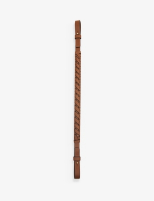 LOEWE - Braided leather bag strap | Selfridges.com