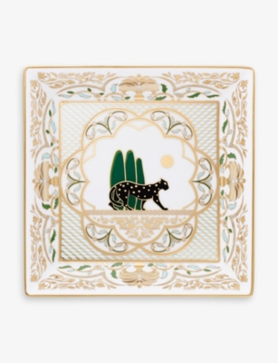 CARTIER - Panthère de Cartier medium porcelain trinket tray ...