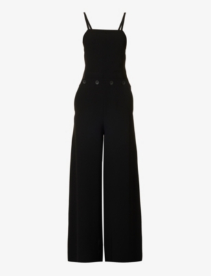 MAX MARA - Tabarin wide-leg woven jumpsuit | Selfridges.com