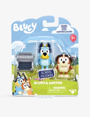 BLUEY - Bluey & Winton School Friends figures 8cm | Selfridges.com