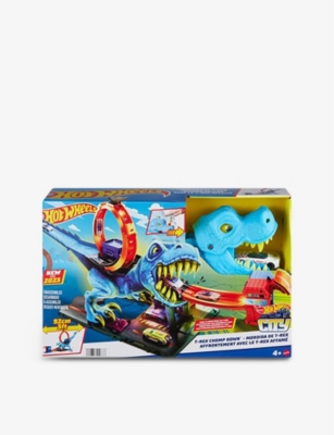 HOTWHEELS - T-Rex Chomp Down playset 103cm | Selfridges.com