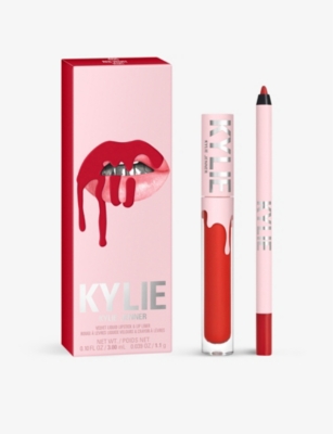 Kylie By Kylie Jenner Red Velvet Velvet Lip Kit | ModeSens