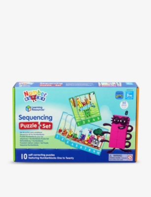 NUMBERBLOCKS - Sequencing jigsaw puzzle set | Selfridges.com