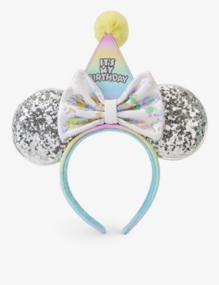 LOUNGEFLY - Mickey Birthday Ears sequin headband | Selfridges.com