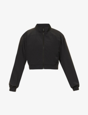 ALO YOGA - Clubhouse brand-patch stretch-woven jacket | Selfridges.com