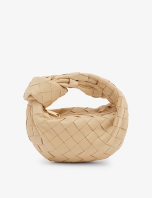 Bottega Veneta Porridge Candy Jodie Intrecciato Leather Shoulder Bag ...