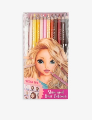 TOP MODEL - Skin and Hair colouring pencil set of 12 | Selfridges.com
