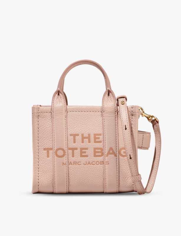 MARC JACOBS - The Leather Mini Tote Bag | Selfridges.com